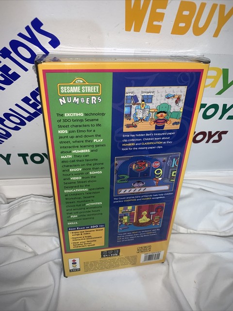 Sesame Street Numbers (3DO, 1994) for sale online | eBay
