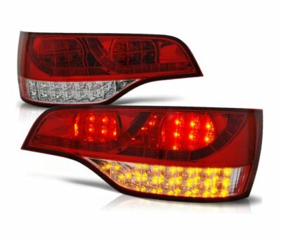 rear lights for AUDI Q7 2006 2007 2008 2009 SUV red white LED | eBay
