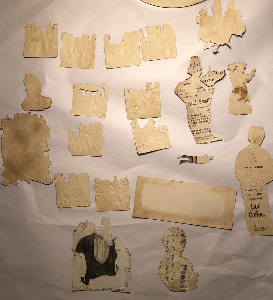 Victorian Scrapbook Paper Cutouts Lot Of 20 All Men Man J31-6 | eBay
