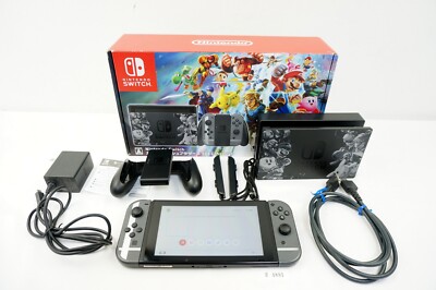 Nintendo Switch Super Smash Bros Ultimate Edition Console Bundle #4891 ...