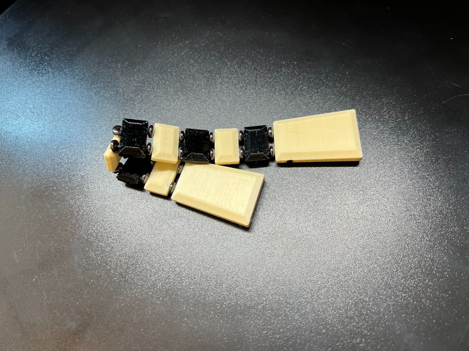 White/Black/beads/chotki antistress/Plastic/handmade/3D printed 20.5cm ...