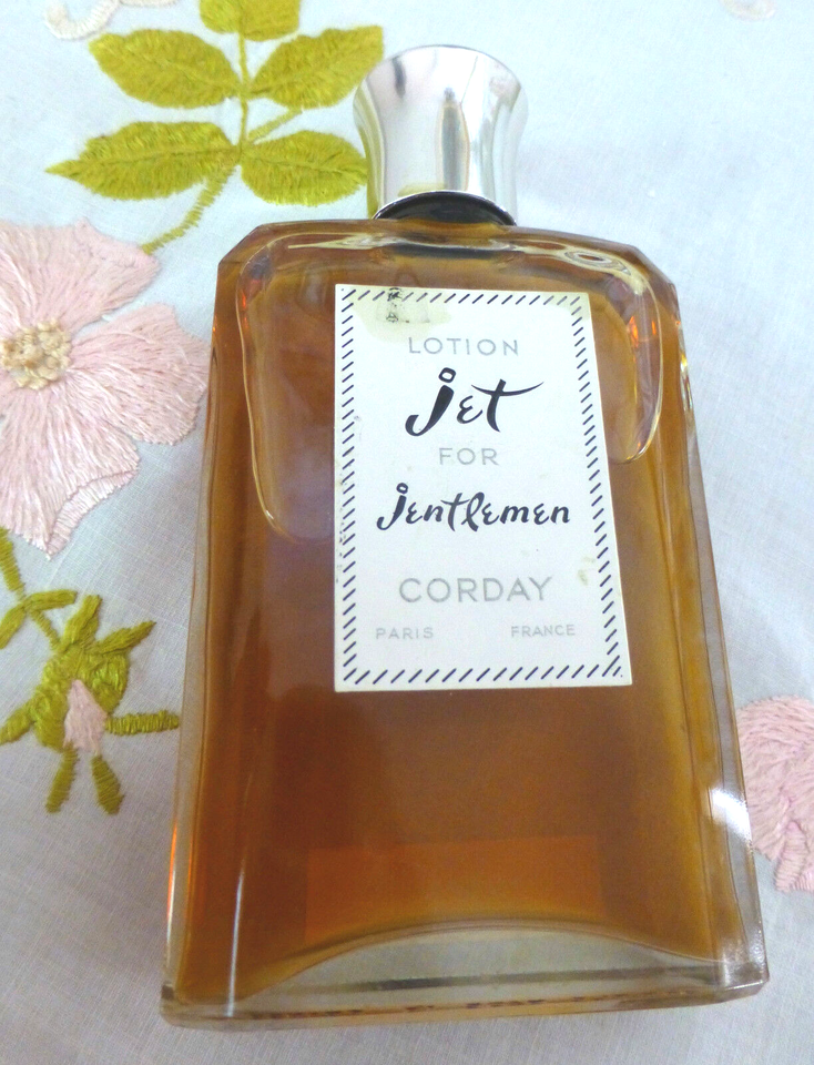 VTG 1950s Corday JET FOR JENTLEMEN After Shave Lotion 4 Oz 120ml Splash ...