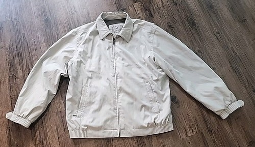 Rainforest RFT Men’s Full Zip Bomber Jacket Xl Lined Fabric Collar | eBay