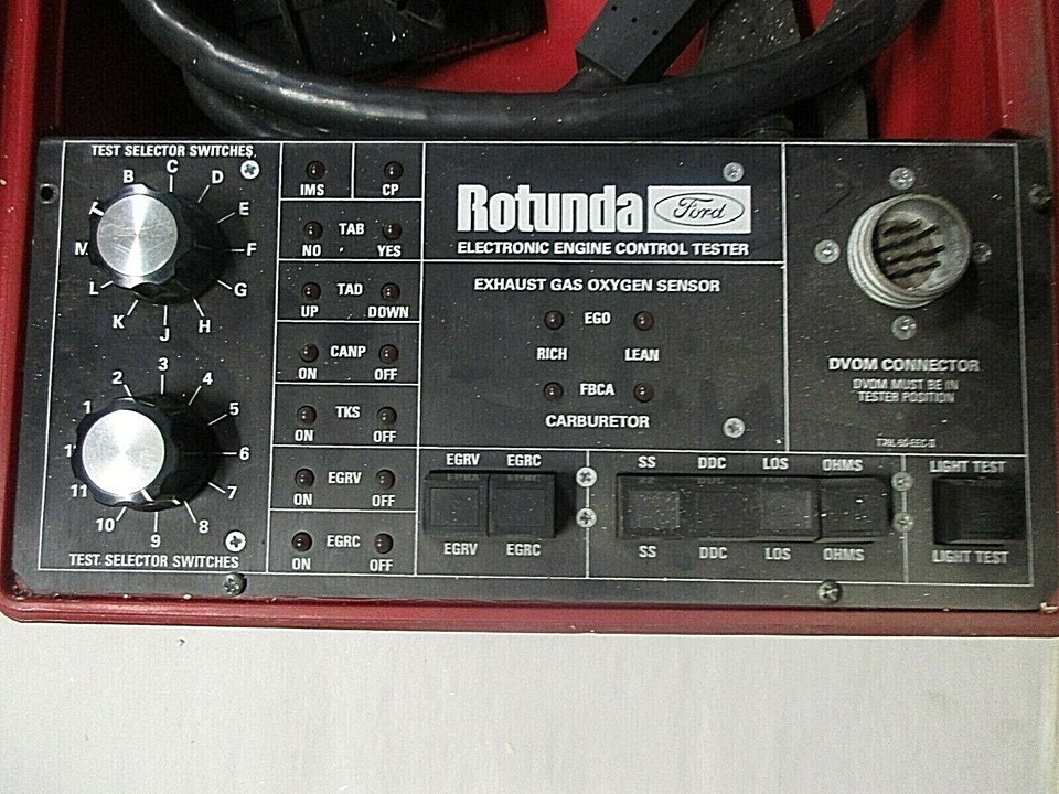 FORD ROTUNDA TOOL T79L-50-EEC-II 1979 ELECTRONIC ENGINE CONTROL SYSTEM ...