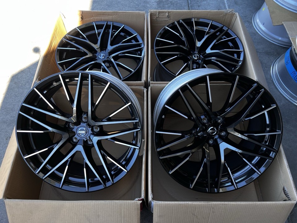 20 Nissan GTR GT-R R35 Rays Premium Nismo Wheels Rims Stock Factory ...