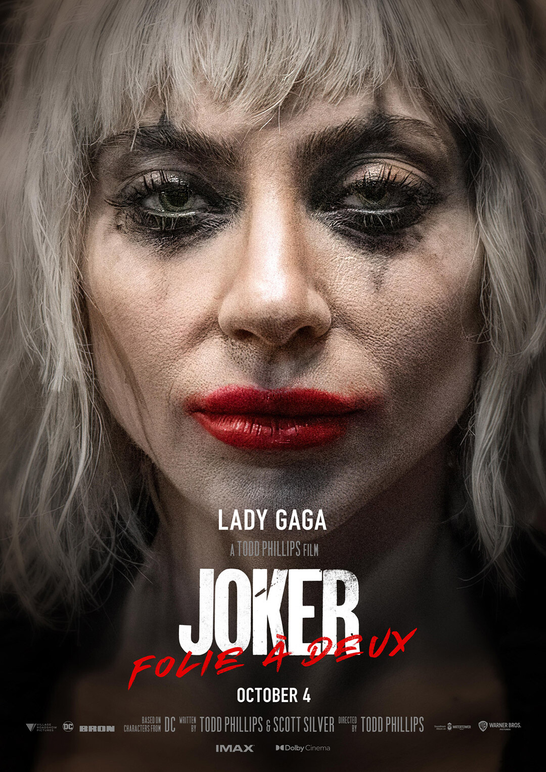 JOKER FOLIE A DEUX Poster Movie Cine 2024 Lady Gaga & Joaquin Phoenix ...