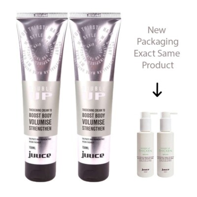 Juuce Double Up 150ml Boost Adds Volume Body & Texturizing x 2 NEW ...