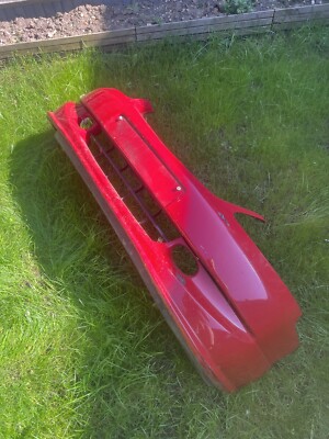 Honda Civic EP3 Type R Milano red Facelift Front Bumper Lip Splitter ...