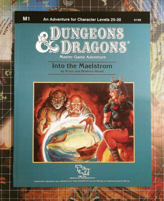 M1 Into the Maelstrom - Dungeons & Dragons - D&D - AD&D | eBay