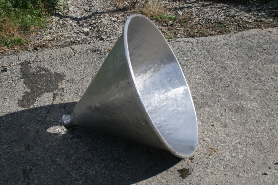 Large Stainless Steel Funnel 3" to 30" *Pipe Clamp Type Connector | eBay