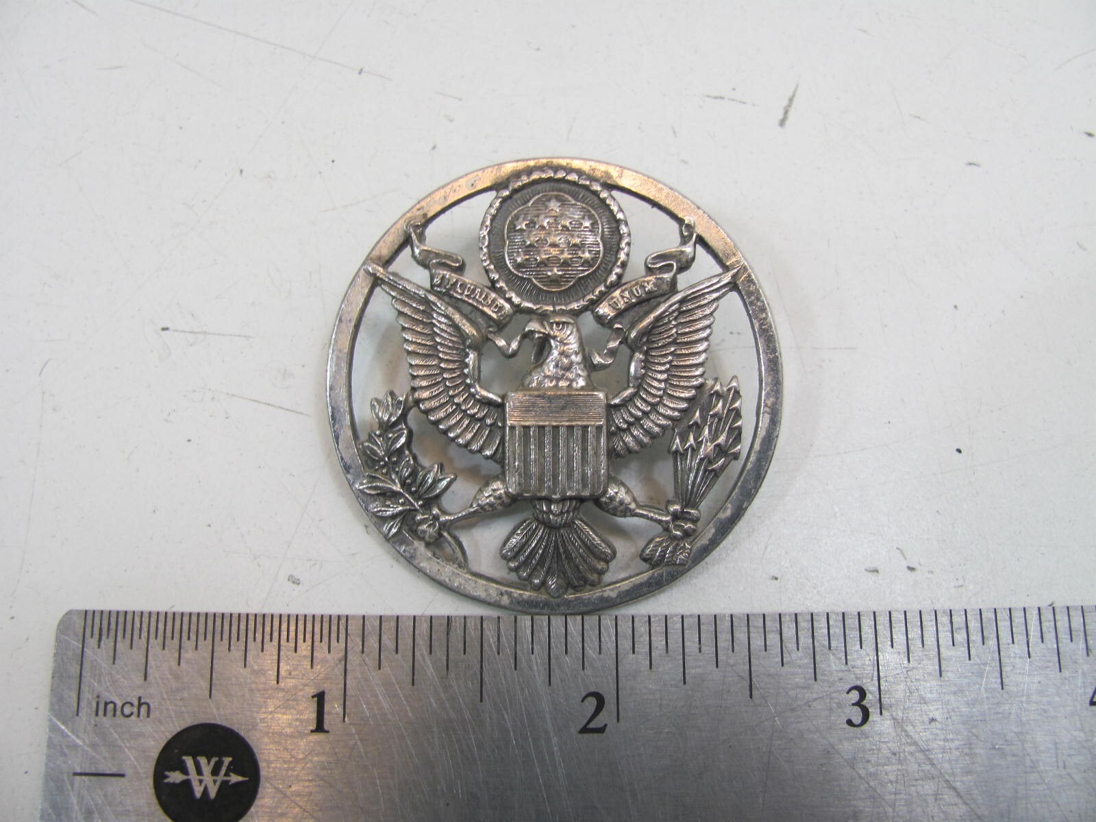 US Army Air Force USAF Enlisted Dress Hat Cap Eagle Screw Insignia ...