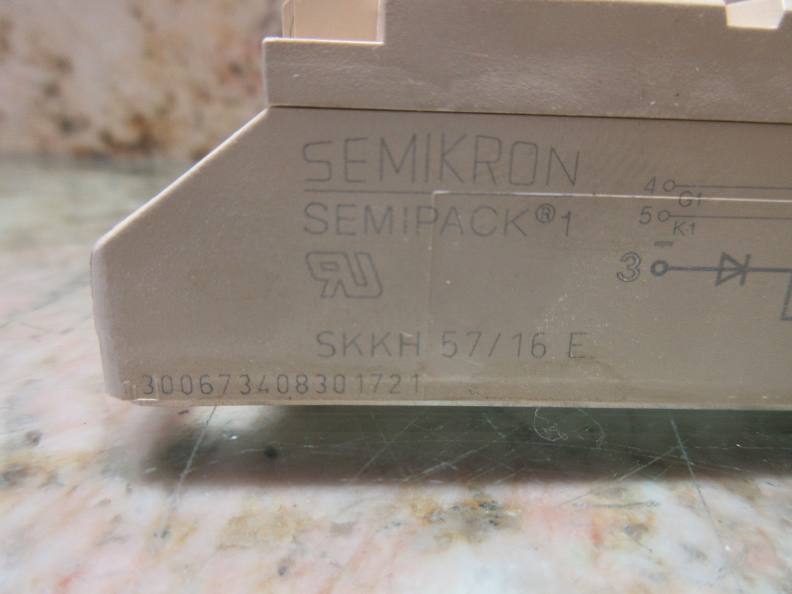 Siemens Semikron Semipack 1 Skkh 57/16 E 300673408301721 08130 R CNC ...