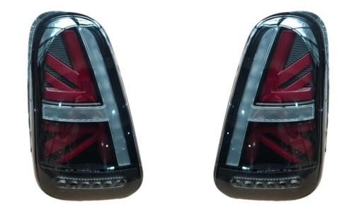 Mini Gen 1 Smoked/Red LED Union Jack Rear tail Lights R50, R52, R53 *E ...