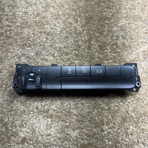 2013-2018 DODGE RAM 3500 ELECTRONIC TRAILER BRAKE TRACTION SWITCH PANEL ...