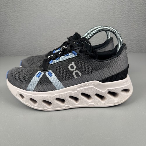 On Cloud Shoes Womens 6.5 Black Frost Cloudeclipse Running Sneakers Lightweight | eBay