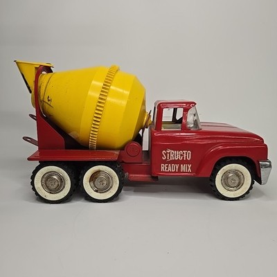 Vintage Structo Ready Mix Cement Truck (Read Description) | eBay