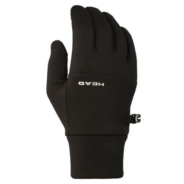 Head Men's Ultrafit Touchscreen Running Gloves Black XL Silicone Grip ...