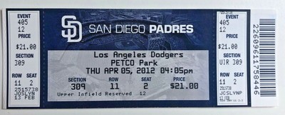Padres Tickets