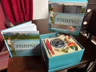 Freshwater Fishing Lure Set - Contains Book, Lures, Line, and Knife | eBay