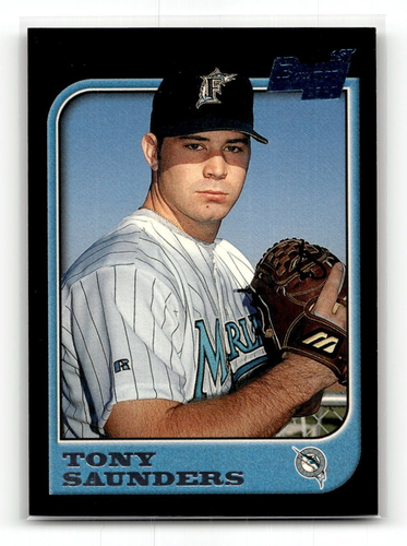 1997 Bowman #123 Tony Saunders Rookie Florida Marlins | eBay
