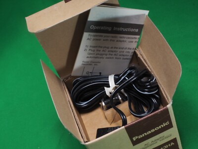 Vintage Panasonic 3V 300mA AC Power Adapter Model #RD9443HA new in box ...