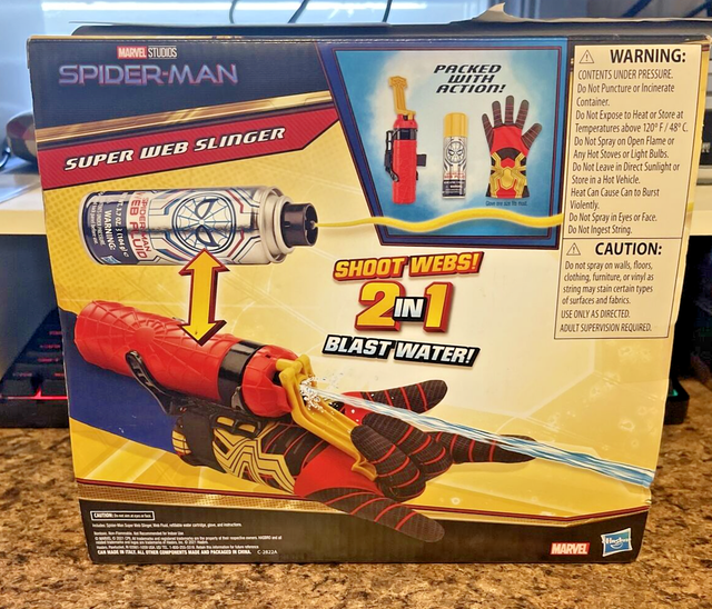Hasbro Spiderman Super Web Slinger - B9764 for sale online | eBay
