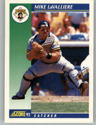 1992 Score #38 Mike LaValliere Pirates | eBay