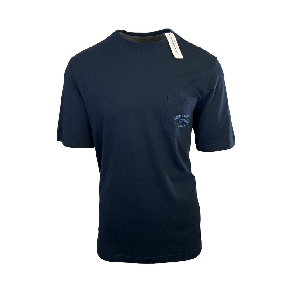 Tommy Bahama Men's Blue Note T-Shirt Relax Crew Neck Bali Skyline Tee ...