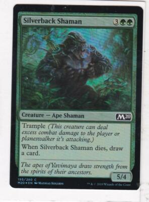 MTG: M2020: Foil: Silverback Shaman | eBay