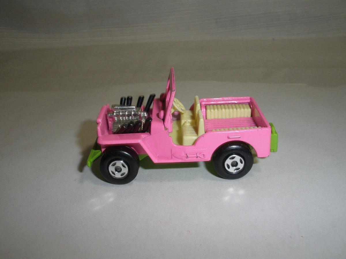 Matchbox Pink Jeep