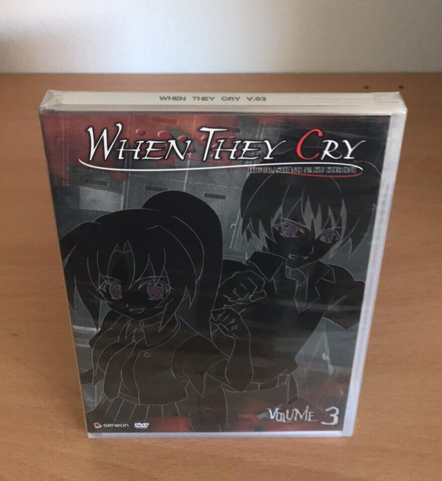When They Cry: Higurashi no Naku Koroni - Vol. 3 (DVD, 2007) * NEW ...