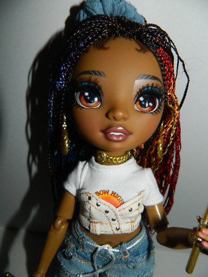 RAINBOW HIGH VANESSA TEMPO, RAINBOW BRAIDS, DRUMMER DOLL! | eBay