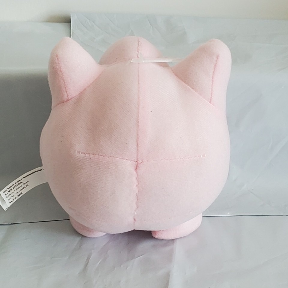 Brand New Pokemon Jigglypuff Plush 7" Toy Factory Stuffed Animal 2024 ...