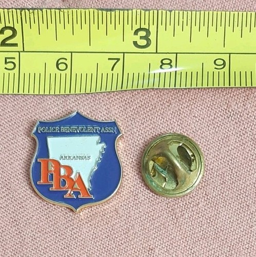 Police Benevolent Association PBA Arkansas Enamel Shield Lapel Pin | eBay