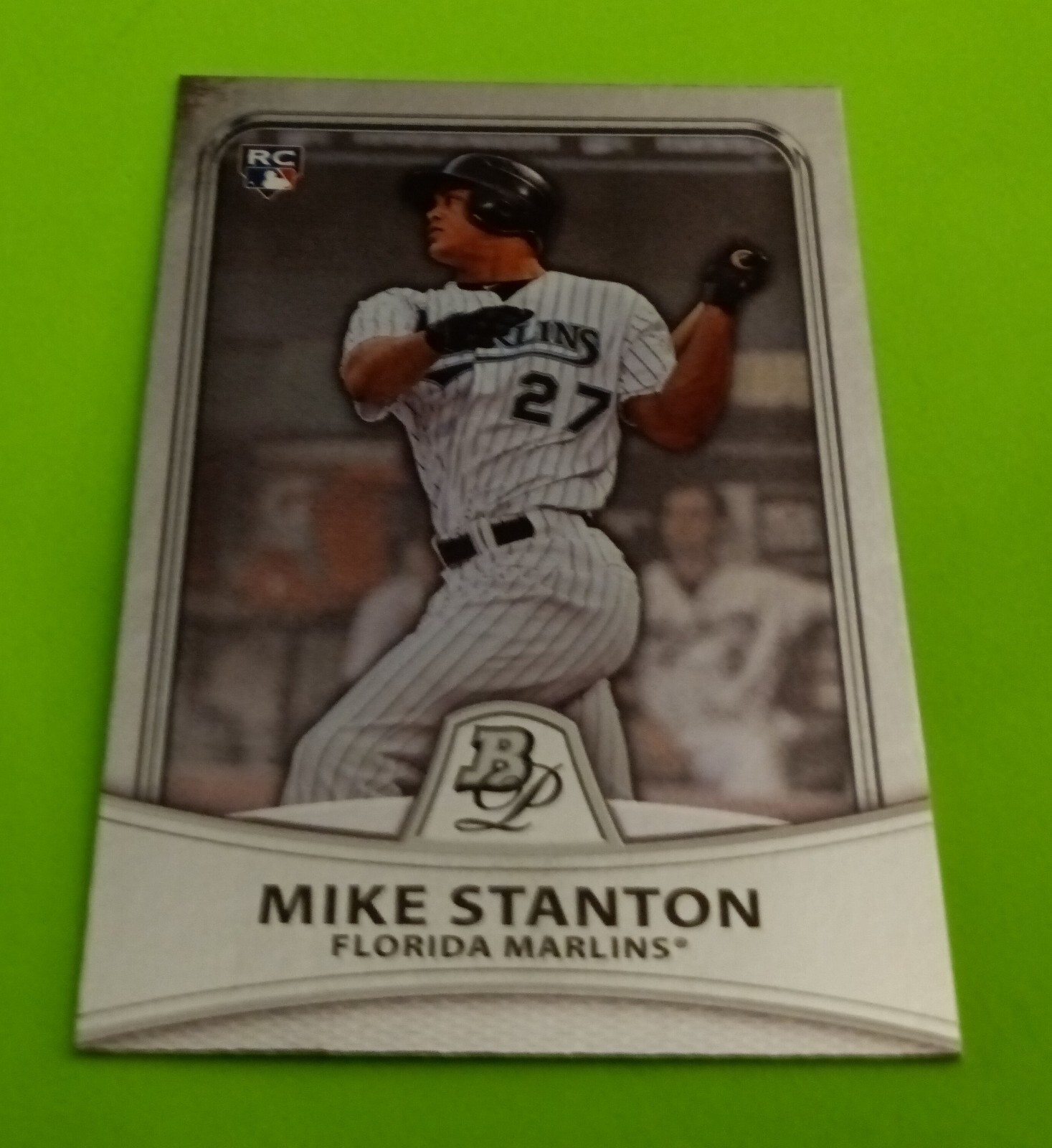 2010 Bowman Platinum Giancarlo Mike Stanton Rookie Rc #86 New York ...