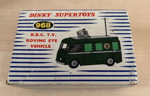 Dinky SuperToys #968 BBC TV Roving Eye Vehicle VGoodinGBox all original ...