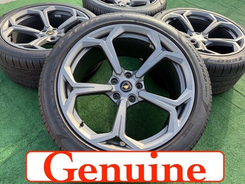 Lamborghini Urus 22 inch Wheels Tires Nath Titanium Matte Rare Mint OEM ...