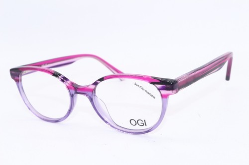 NEW OGI KIDS OK 328/2098 PINK PURPLE CLEAR AUTHENTIC FRAMES EYEGLASSES ...