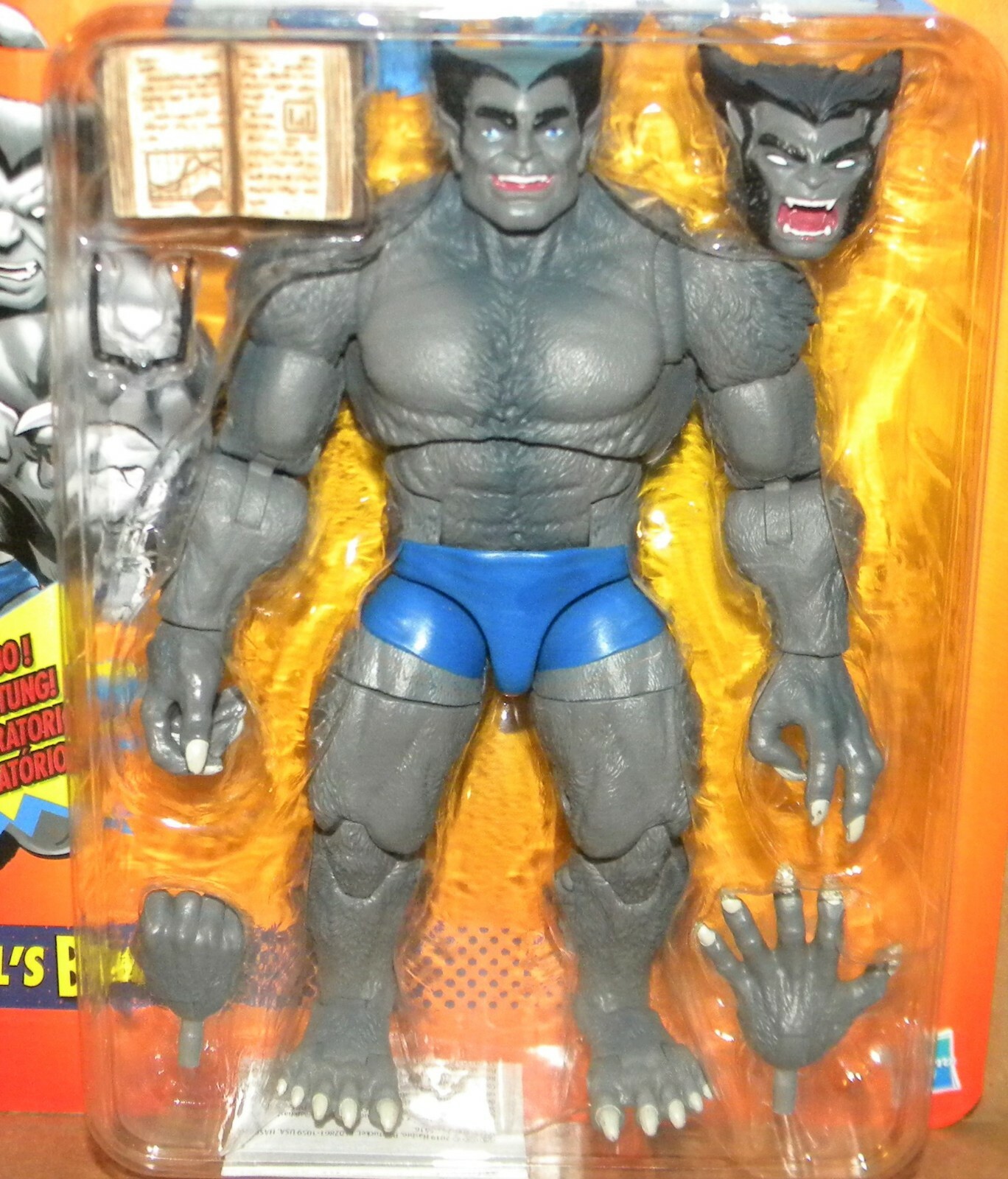 Hasbro Marvel Legends Series: The Uncanny X-Men - Beast 6" Collectible ...