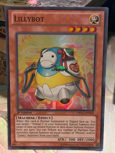 Lillybot - DRLG-EN050 - Super Rare - 1st Edition - Yu-Gi-Oh! | eBay