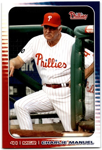 2010 Philadelphia Phillies Photocards Charlie Manuel | eBay