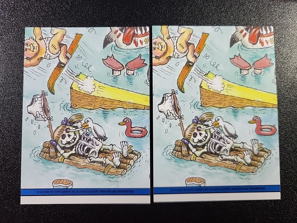 Malibu Barbie Spoof Margot Robbie Greta Gerwig Garbage Pail Kids 2 Card ...