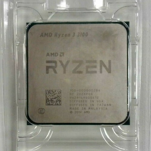 AMD Ryzen 3 3100 R3-3100 3.6-3.9GHz 4Core 8Thread Socket AM4 65W CPU ...