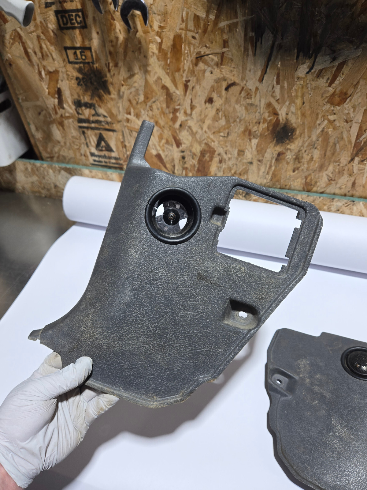 89-95 TOYOTA PICKUP TRUCK 4RUNNER KICK PANEL RIGHT LEFT PAIR SET GREY ...