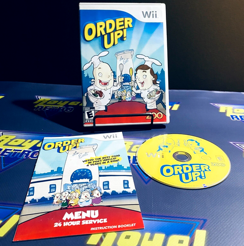 Order Up (Nintendo Wii, 2008 ZOO) Complete CIB 802068101916| eBay