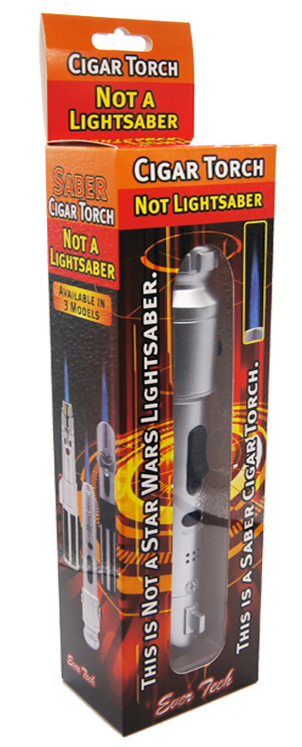 8" Ever Tech Saber Cigar Torch w/ Individual Box Halloween Christmas ...