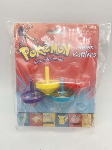 Pokemon Spinning Tops 2000 Party Favors Vintage Toy NIB Rare Mint ...