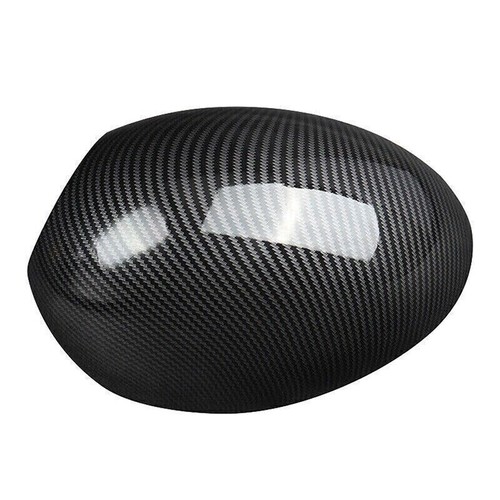 2Pcs Mirror Cover Caps Carbon Look For Mini Cooper R55 R56 R57 R58 R59 ...