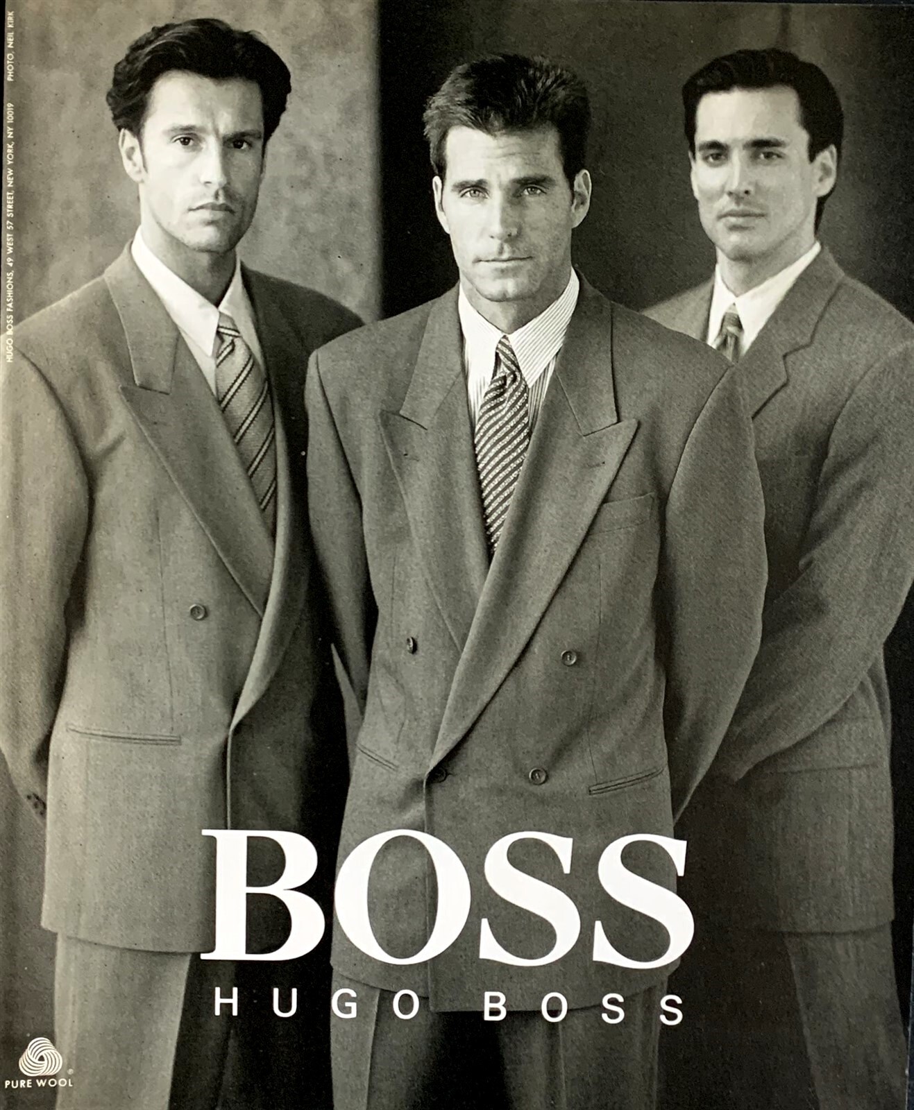 Hugo Boss Suit Ad