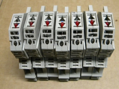 (7) Weidmuller WSI 6/2 Fuse Terminal Blocks | eBay
